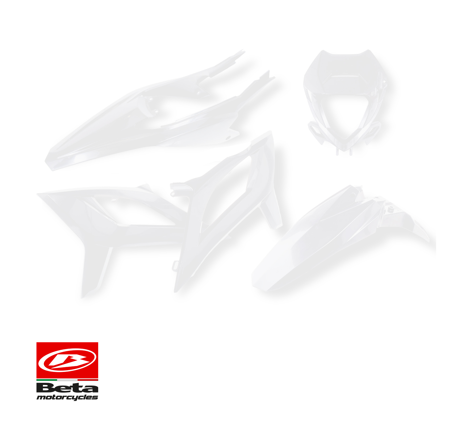 BETA RR 50 (FROM 2021) Plastics kit - 5 pieces • TMX Graphics