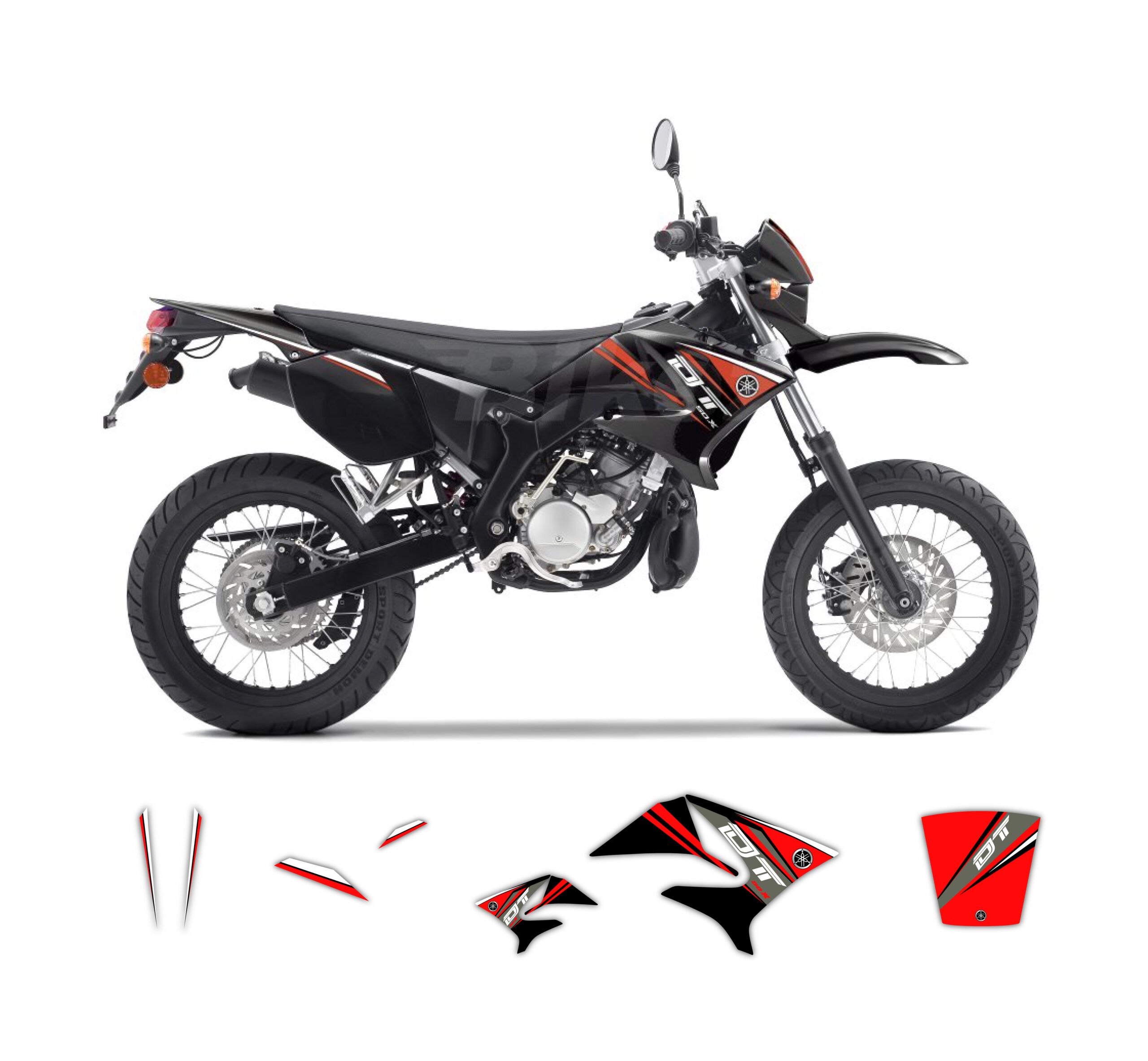 2010 Replica Series graphics kit for Yamaha DT 50 • TMX Graphics