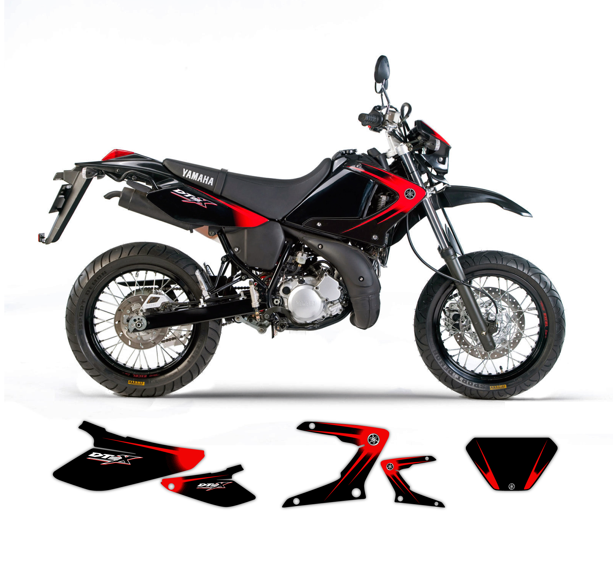 2006 Replica Series graphics kit for Yamaha DT 125 • TMX Graphics