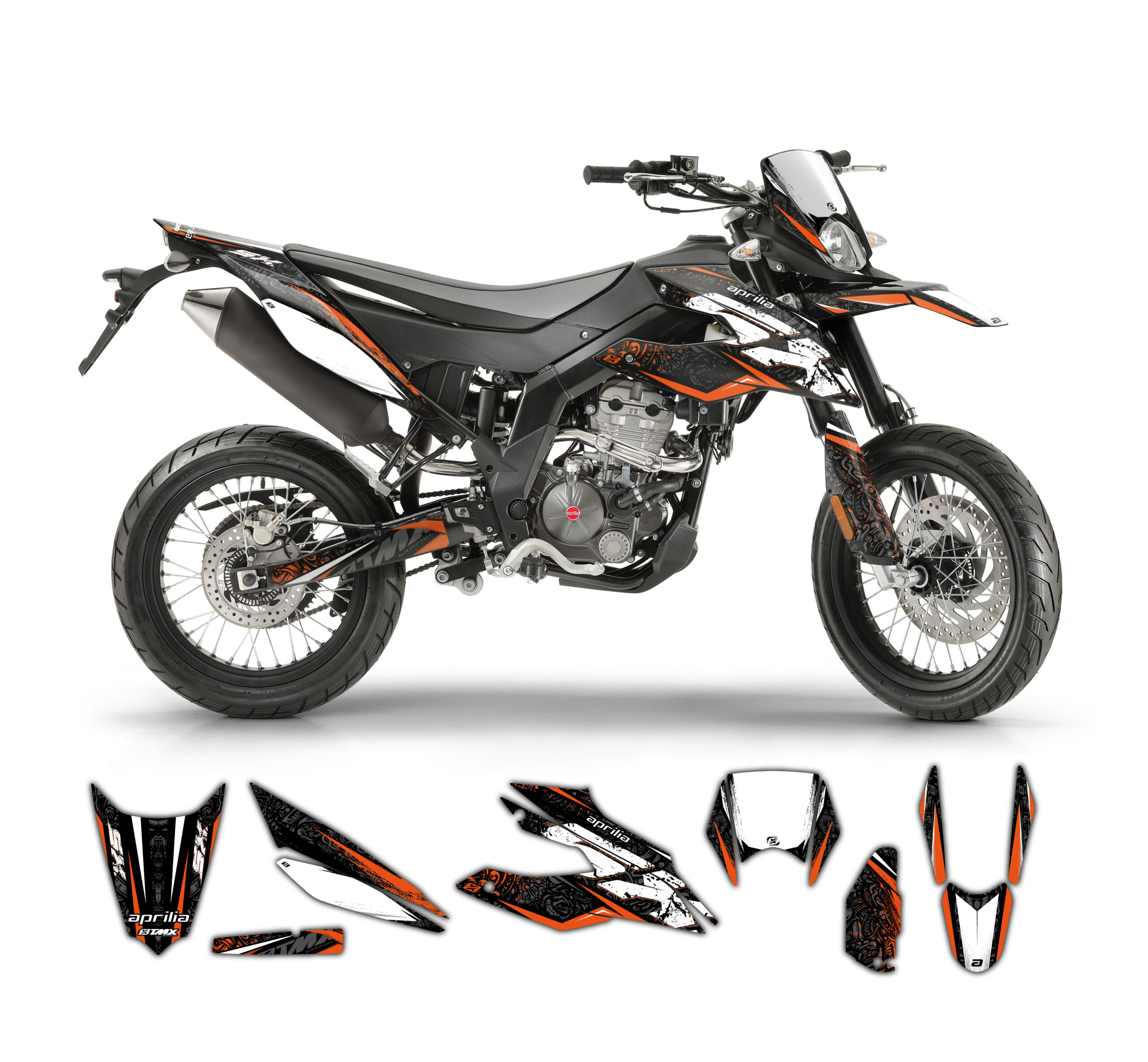 Factory Series graphics kit for Aprilia RX and SX 125 • TMX Graphics