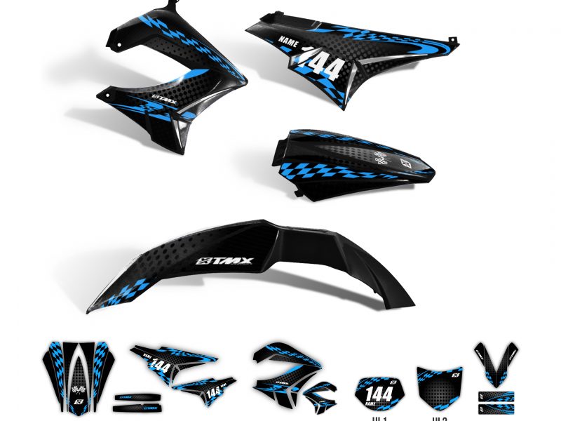 Premium unique graphics kits and decals for 50cc motorcycle