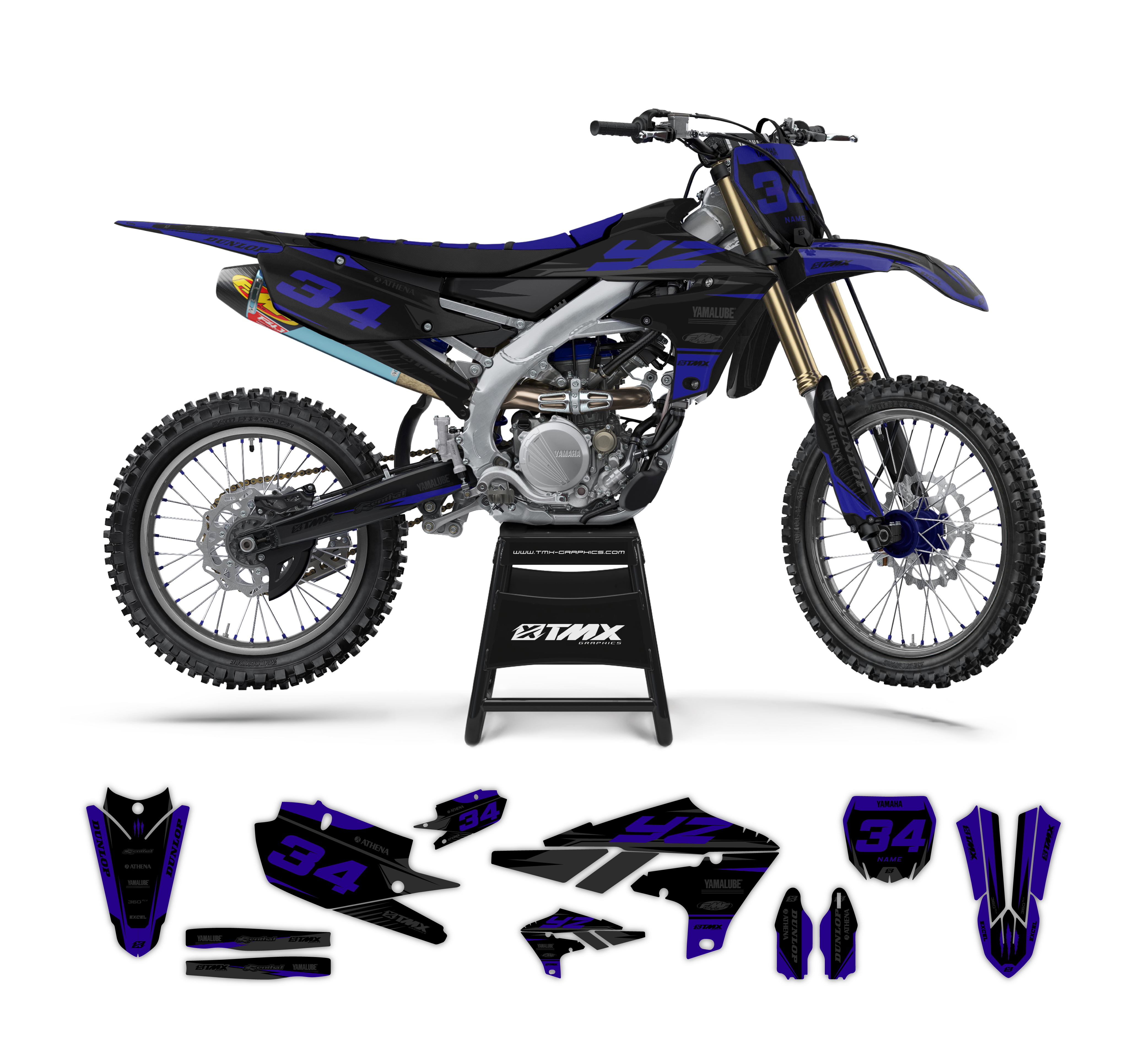 Step Up Series graphics kit for Yamaha • TMX Graphics