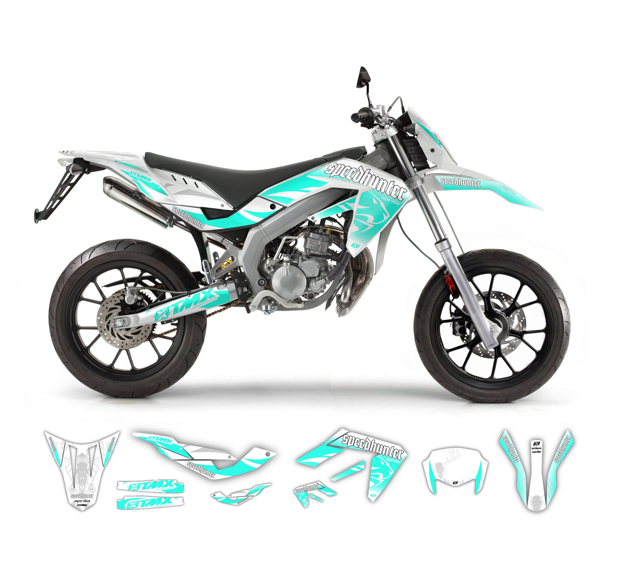 SpeedHunter Series graphics kit for Aprilia RX and SX, 50 and 125 • TMX ...