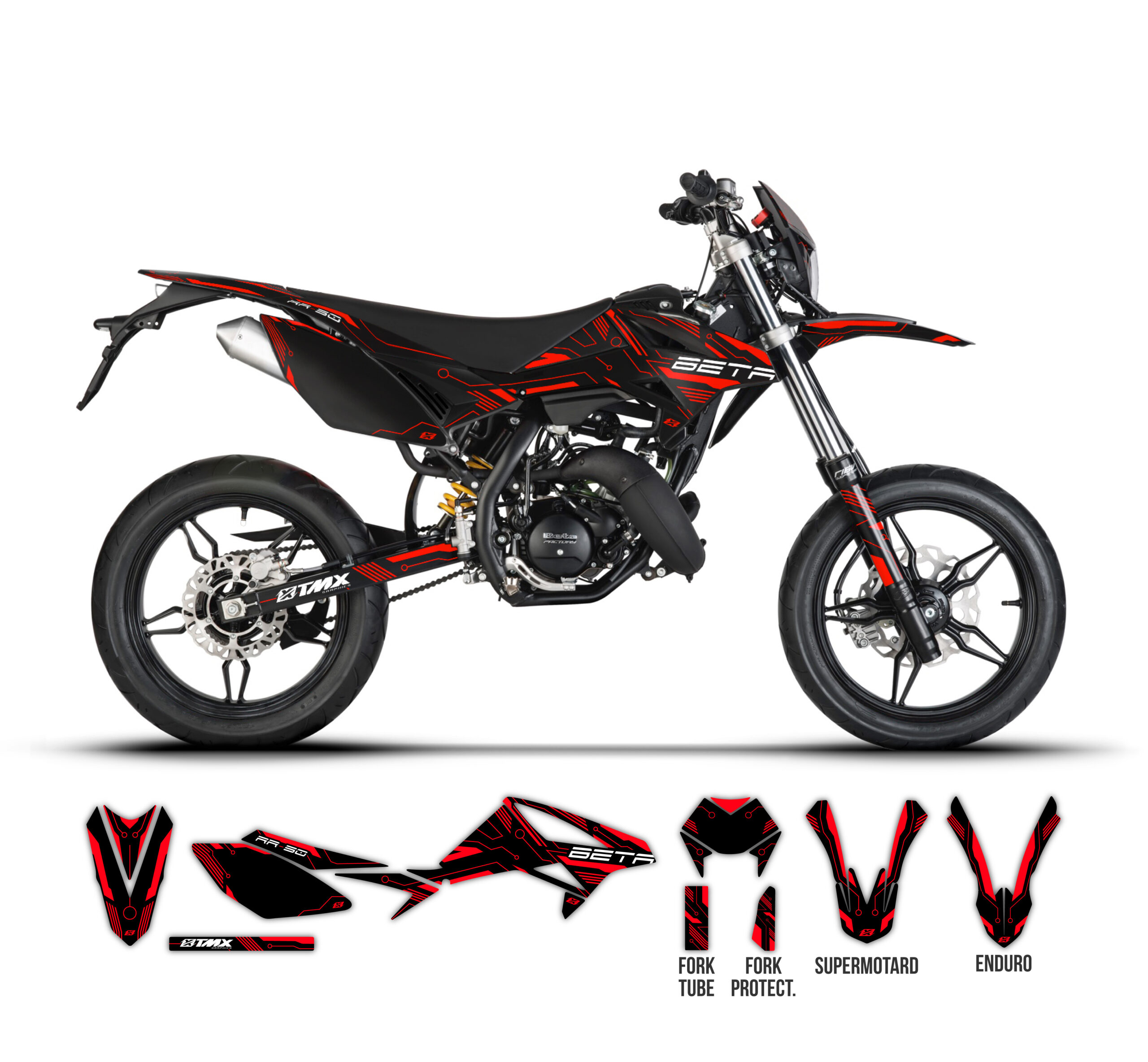 Cyber Series graphics kit for Beta RR 50 • TMX Graphics