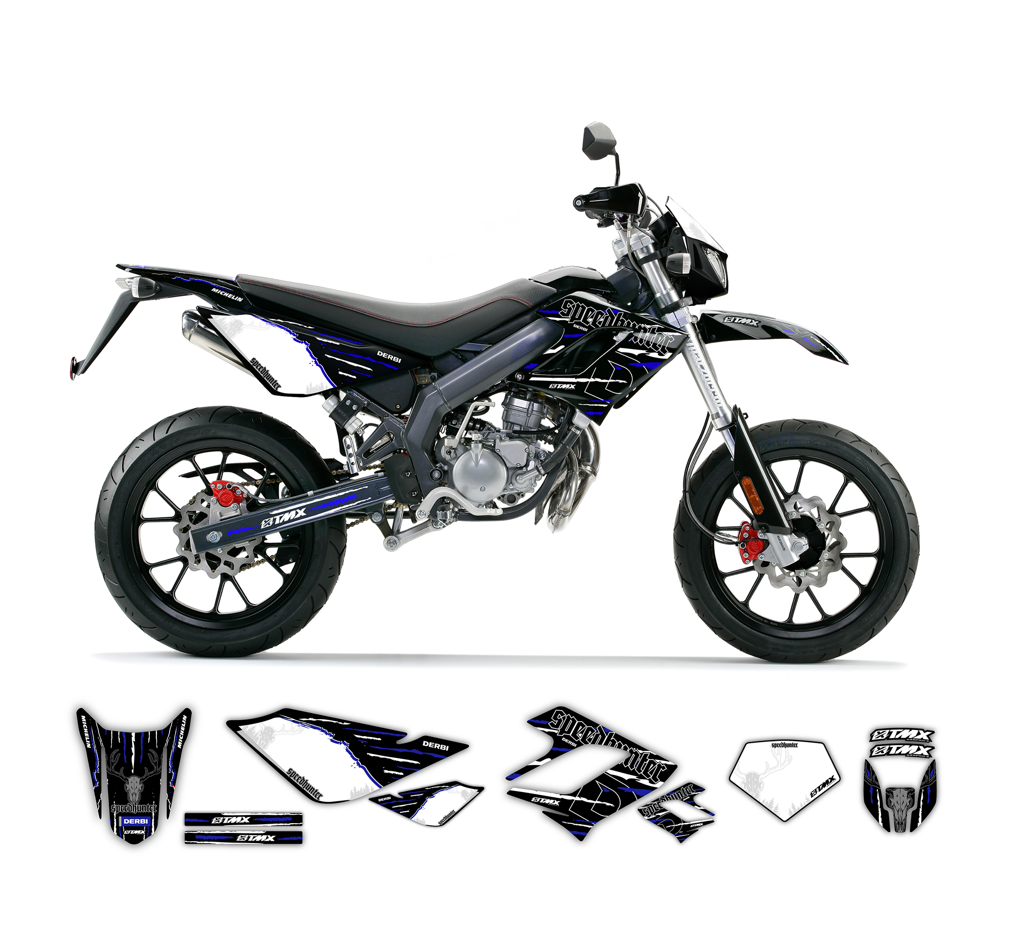 SpeedHunter Series graphics kit for Derbi Senda 50 DRD Racing • TMX ...