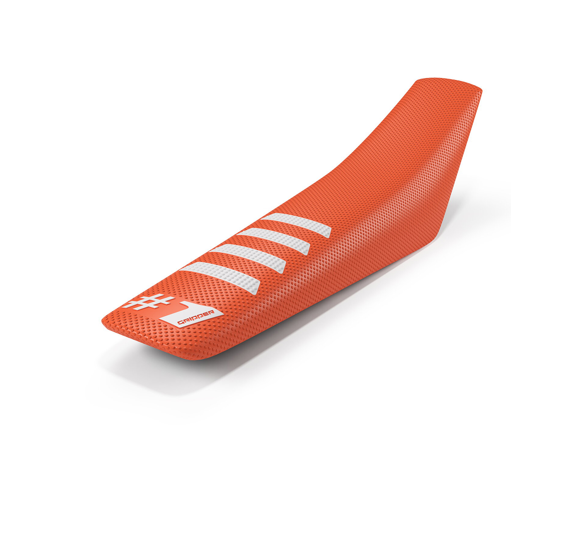ONEGRIPPER RIBBED (ORANGE) • Universal Seat Cover • TMX Graphics