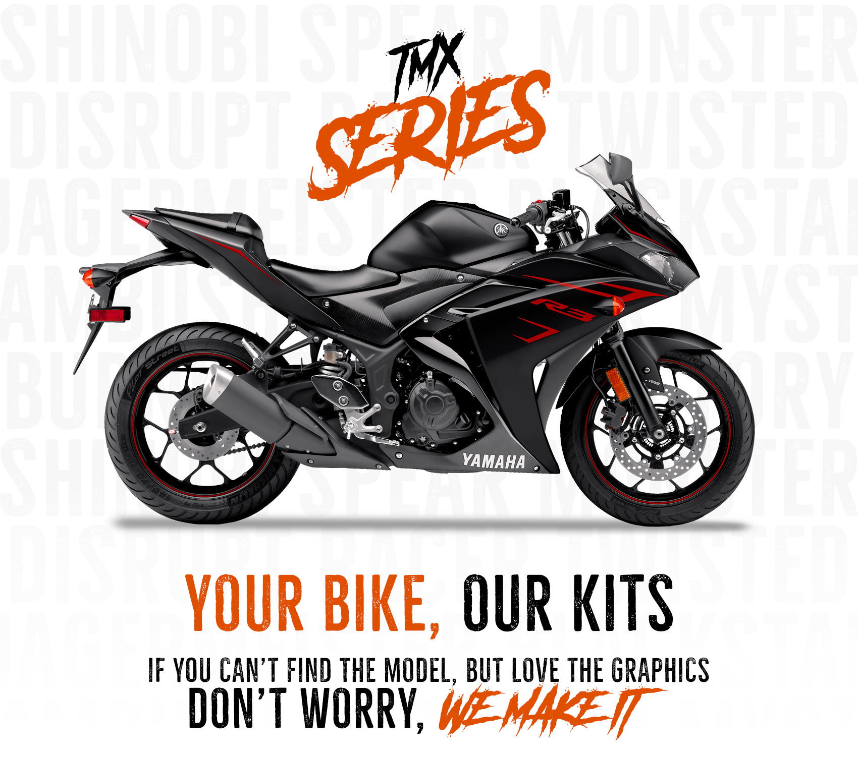 TMX SERIES GRAPHICS KIT - SPORTBIKES • TMX Graphics