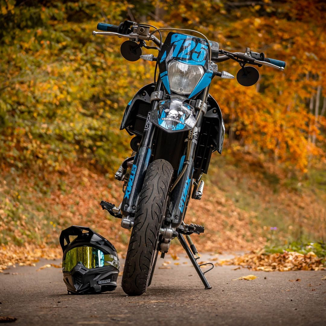 Burnout Series graphics kit for Aprilia RX and SX 125 • TMX Graphics