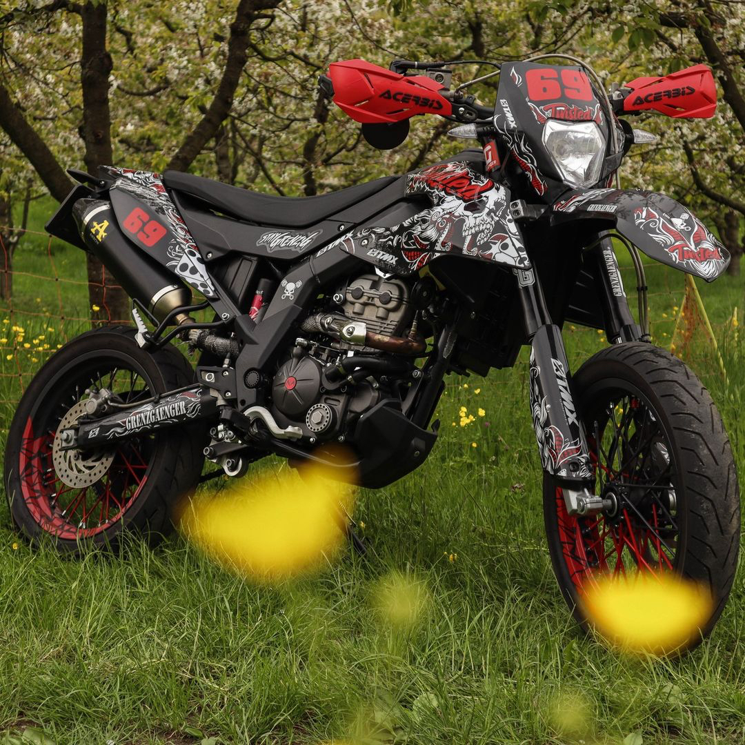 Twisted Series graphics kit for Aprilia RX and SX 125 • TMX Graphics