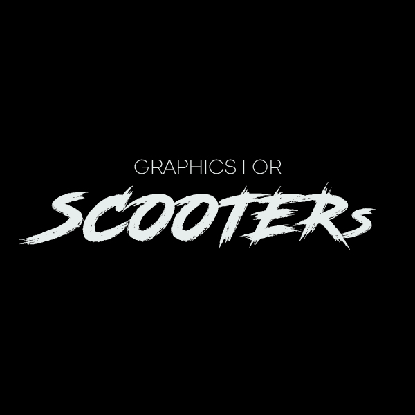 Our products range in Graphics kits & decals for Scooters • TMX Graphics
