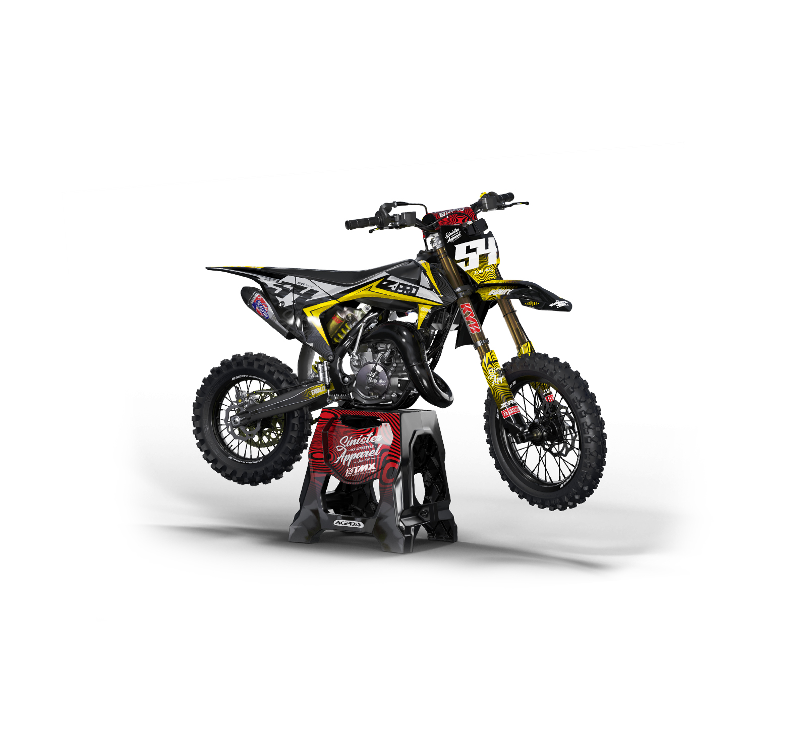 Sinister Series graphics kit for GasGas • TMX Graphics