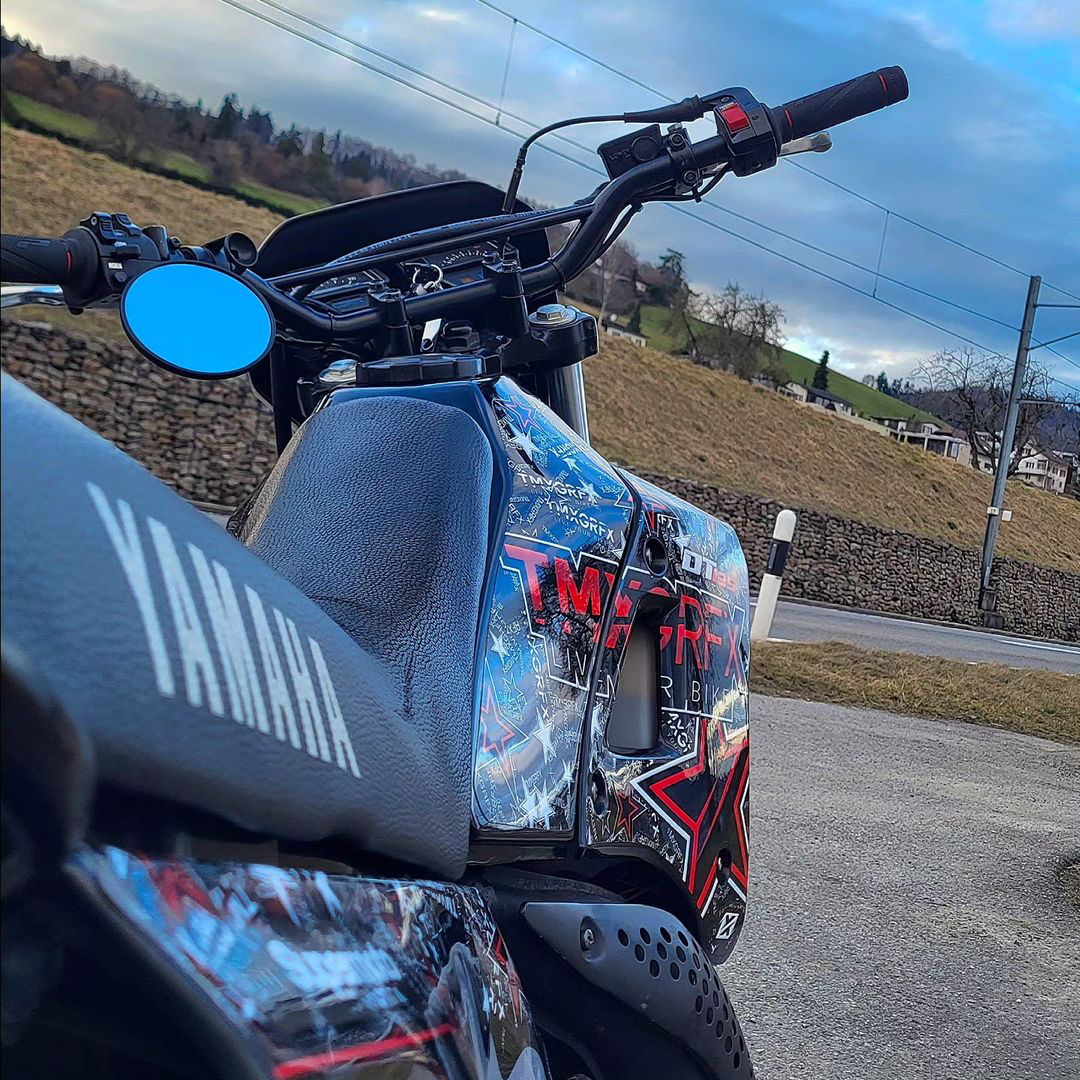 Rockstar Series graphics kit for Yamaha DT 125 • TMX Graphics