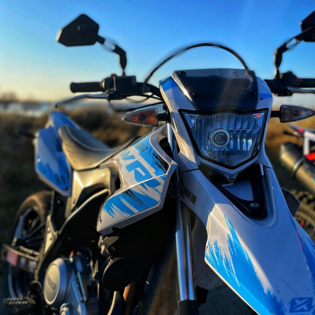 Burnout Series graphics kit for Yamaha WR 125 • TMX Graphics
